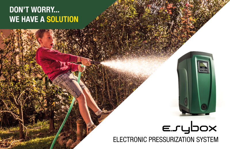 Esybox, electronic water pressure system | DAB Pumps
